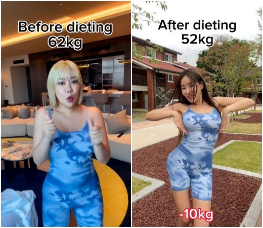 퀸와사비, 62kg→52kg, 10kg 감량의 놀라운 효과