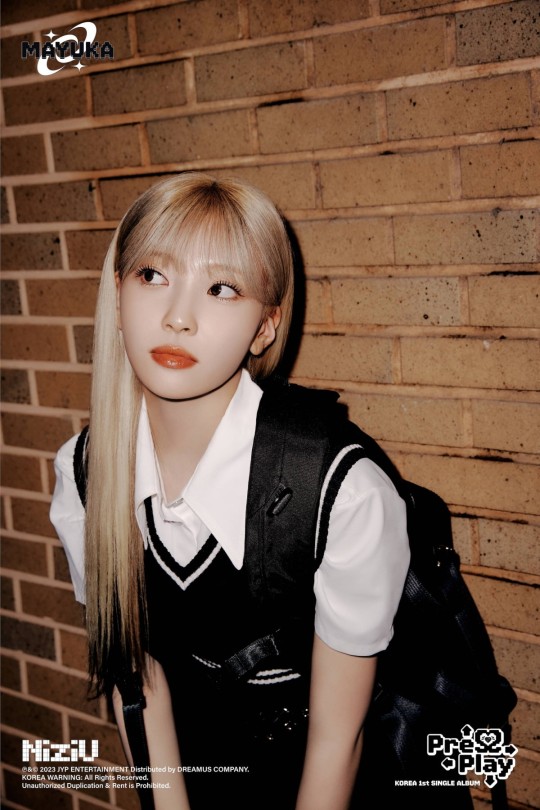 'JYP 걸 그룹' 니쥬, 한국 데뷔 싱글 'Press Play' 콘셉트 티저