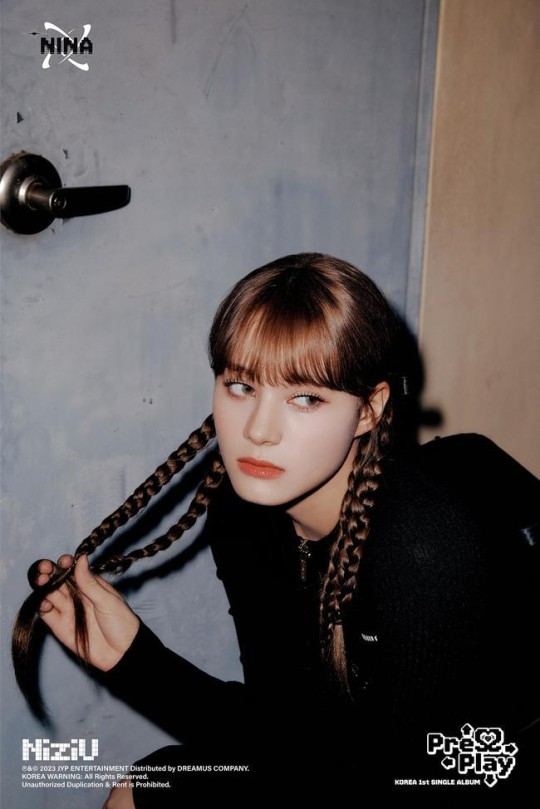 'JYP 걸 그룹' 니쥬, 한국 데뷔 싱글 'Press Play' 콘셉트 티저