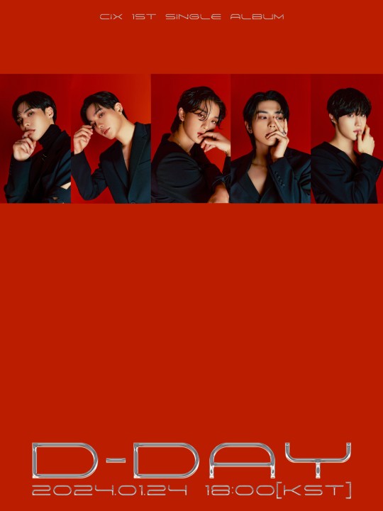 CIX, 24일 첫 싱글 '0 or 1'로 컴백 '색다른 음악'