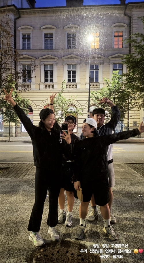 169cm 신유빈 “61kg 몸짱 만들겠다” 역시 탁구 여제