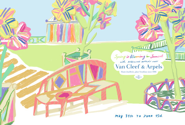 [문화이슈] 잠실에 피어난 봄의 판타지, 반클리프 아펠 ‘Spring is Blooming’ 전시 개최